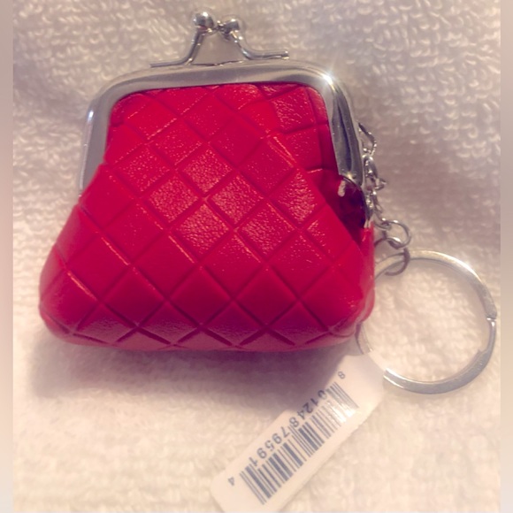 Accessories | Nwt Mini Coin Purse Key Chain | Poshmark